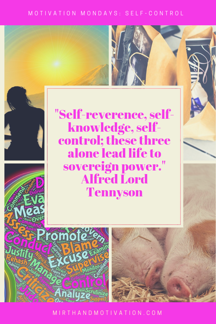 Motivation Mondays: SELF-CONTROL | Mirth and Motivation
